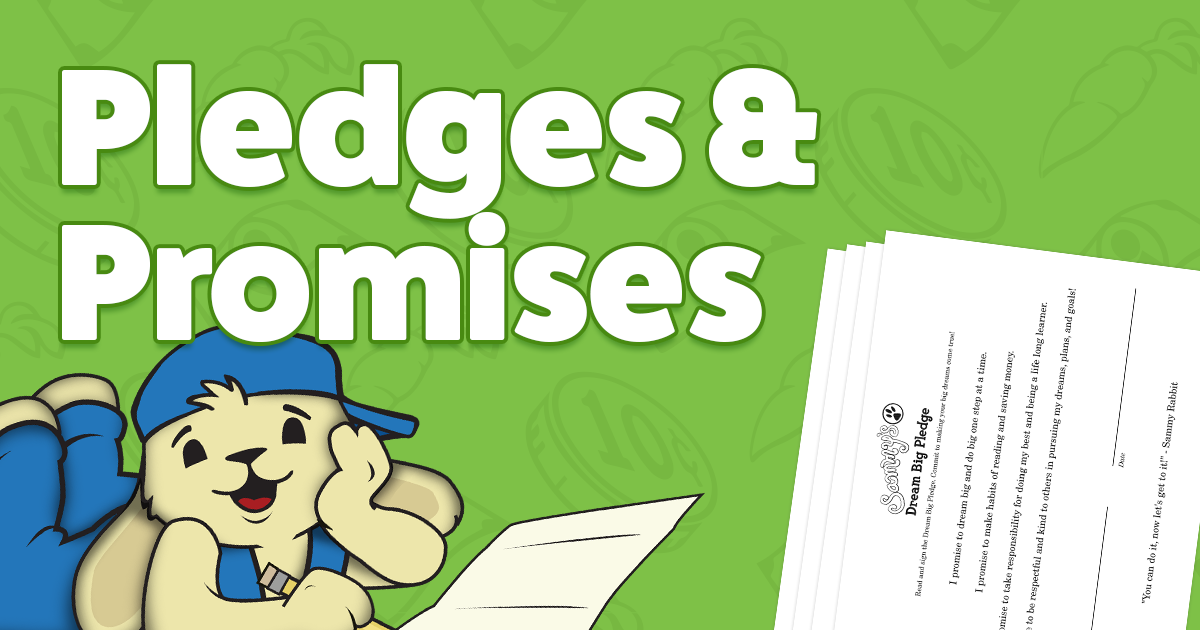 Sammy Rabbit's Dream Big Journal: Explore Pledges and Promises - Sammy ...