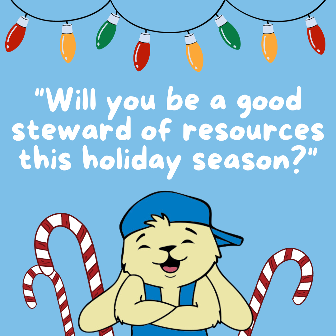 Will you be a savvy steward of resources this holiday season? - Sammy ...