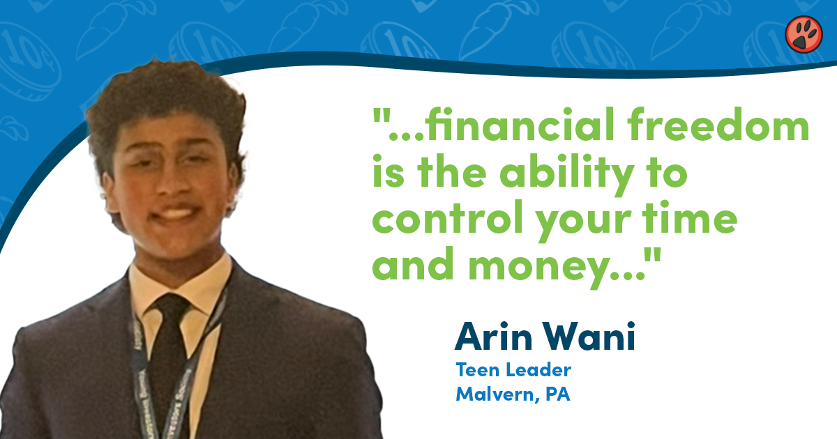 Teen Leader Was Encouraged to Aim High! - Sammy Rabbit